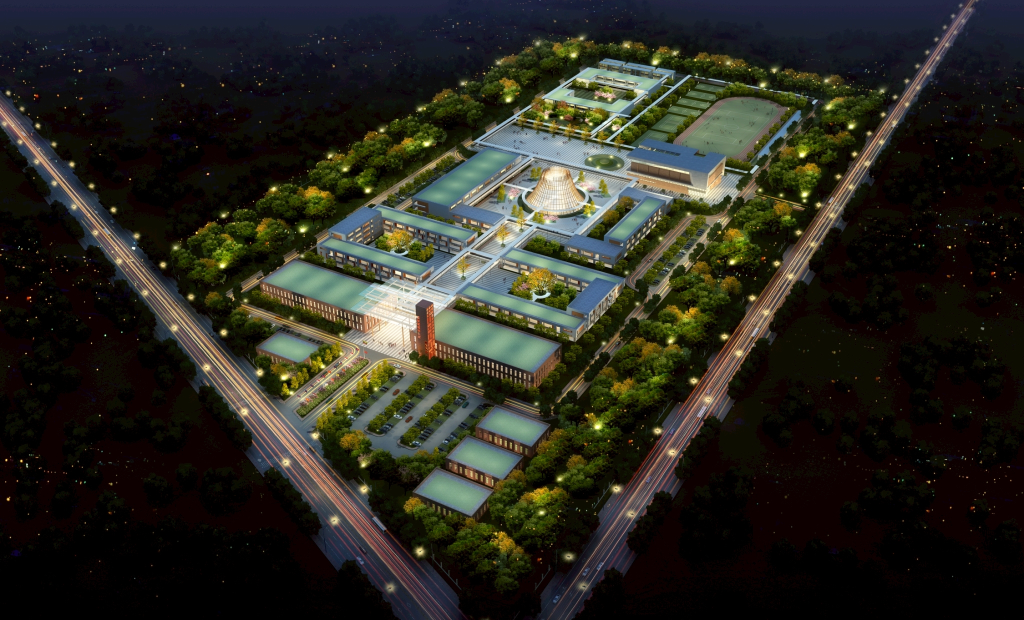 Vocational school - Just Space international design